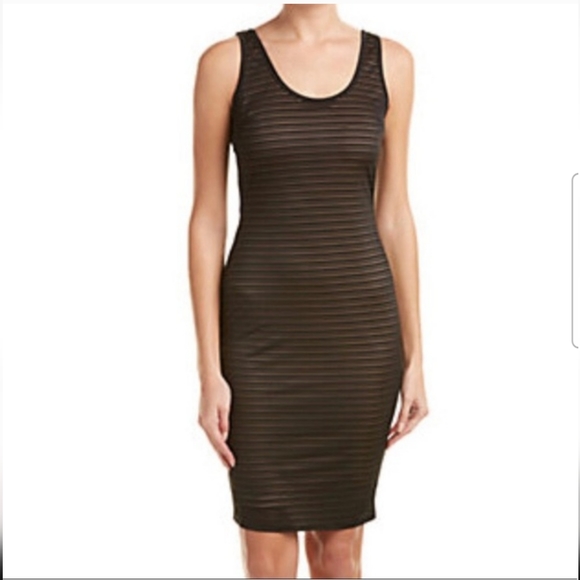 ALI & JAY | Dresses | Ali Jay Sheer Stripe Sheath Dress | Poshmark